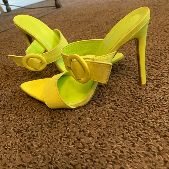 Fashion Nova | Shoes | Lime Green Heels | Poshmark